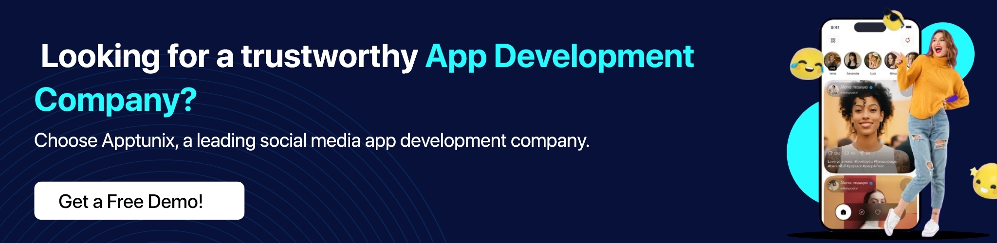 best social media app developers